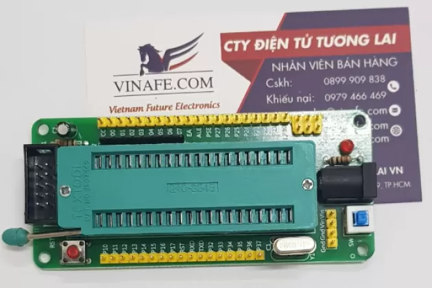 Kit 8051 V2 Socket Nạp Chương Trình Cho Vi Điều Khiển Dòng 8051